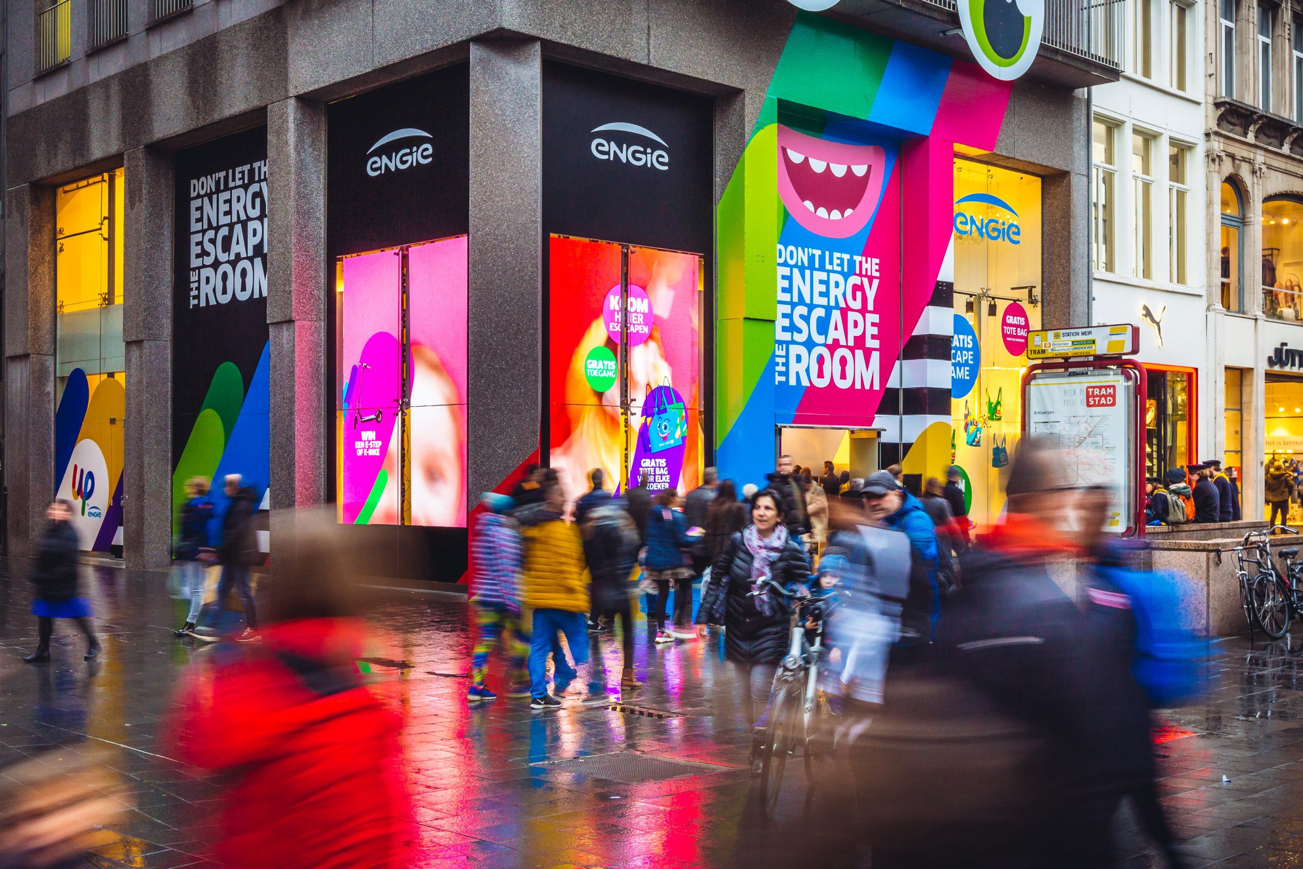 A popUP store to promote UP from ENGIE - blowUP media